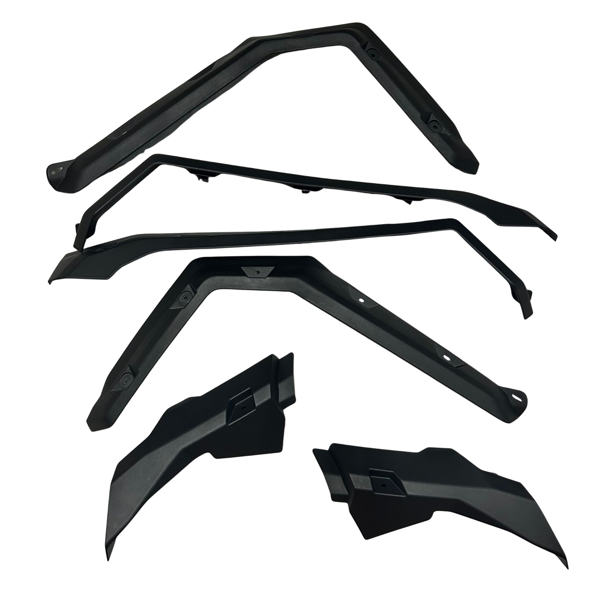 Can-Am OEM Can-Am, Black Heavy Duty Sport Fender Flares, Defender ...
